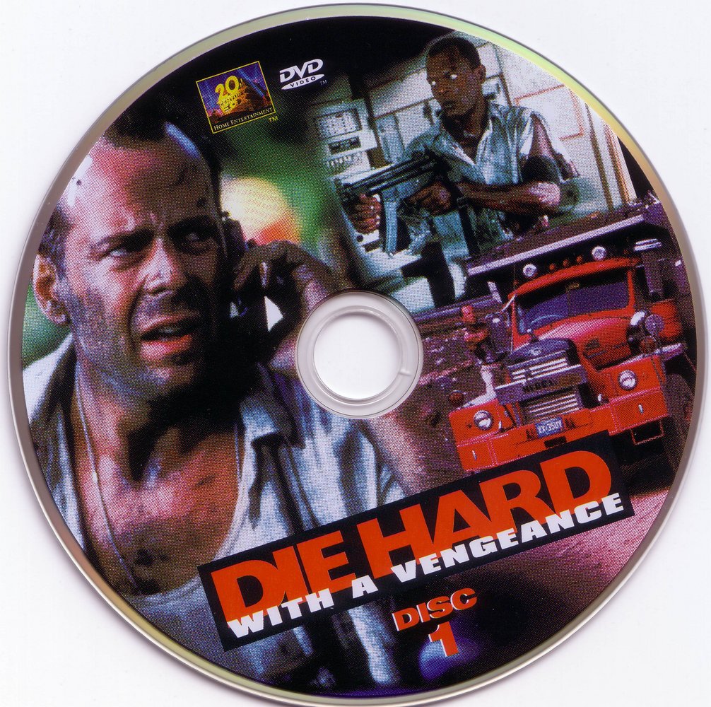 DVD Lables: Die Hard 1-4